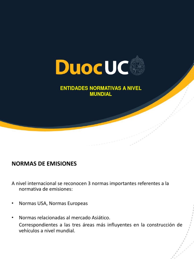 Normas EPA y EURO | PDF | Energía y recursos | Naturaleza