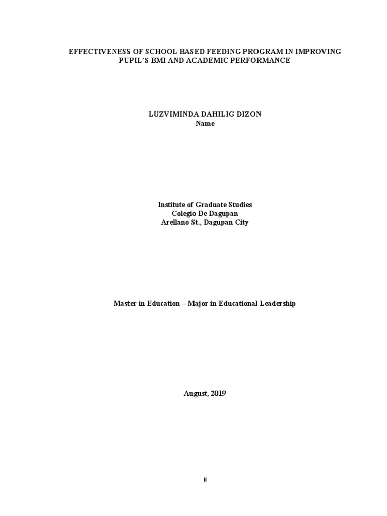 Dizon Action Research | PDF | P Value | Survey Methodology