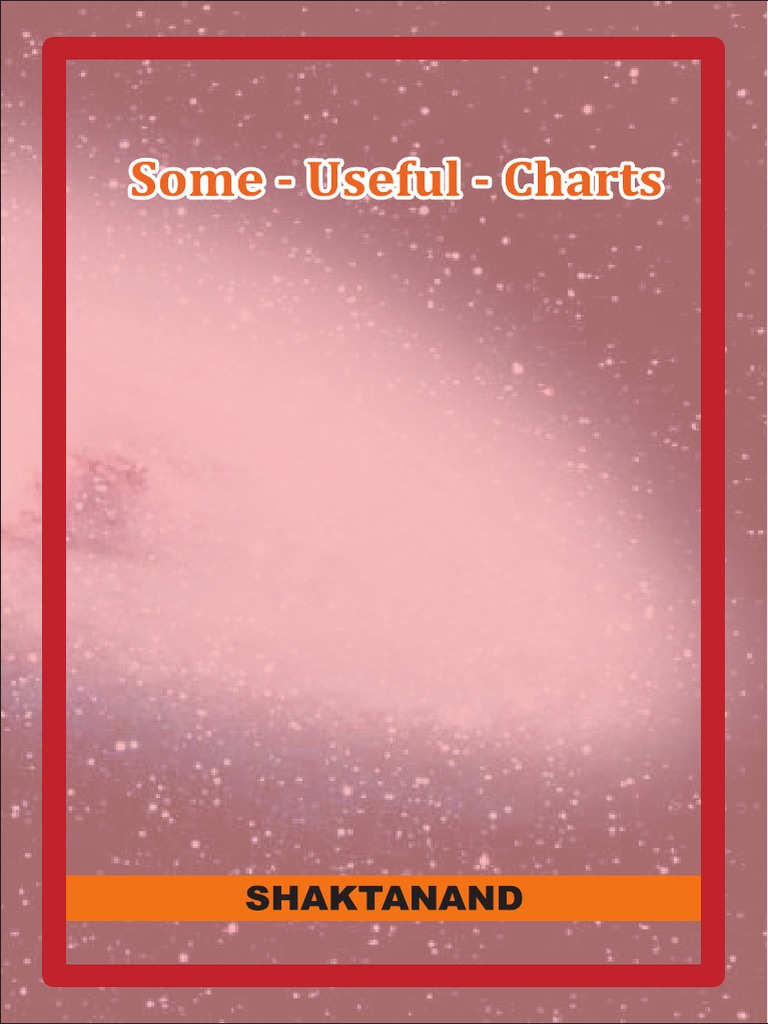 Some Useful Charts (F) PDF | PDF | Planets | Nature