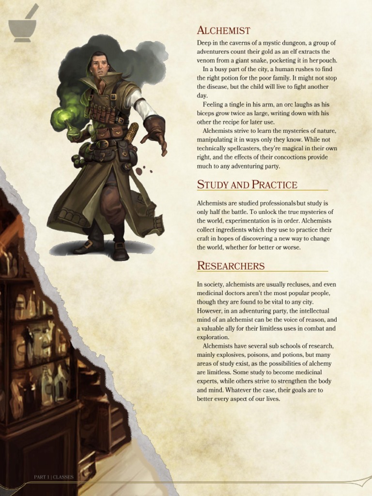 Alchemist Guide for RPG Enthusiasts | PDF