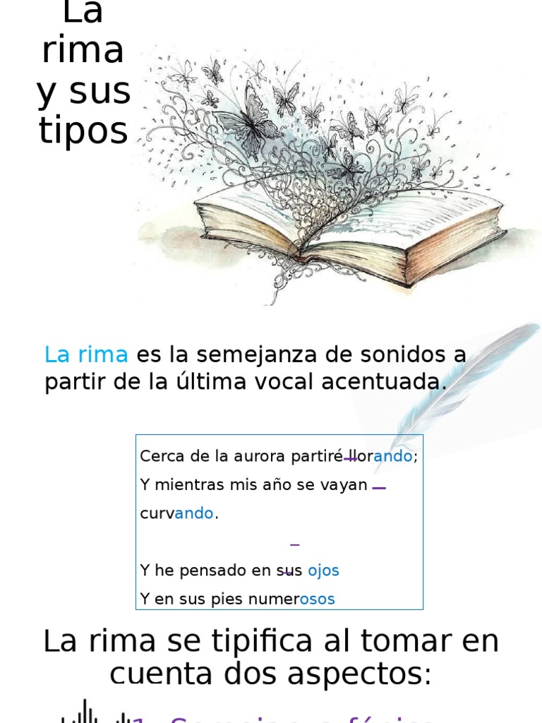 La Rima y Sus Tipos | PDF