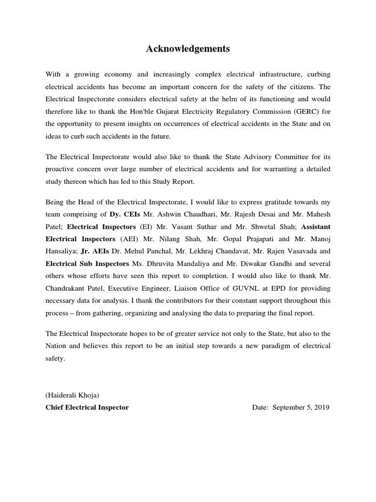 Report On Electrical Accidents - VF | PDF | Electricity | Electromagnetism
