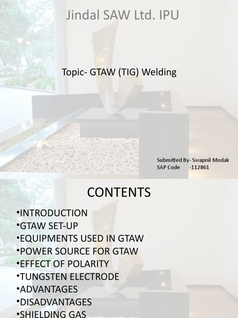 GTAW (TIG) Welding Guide | PDF | Joining | Welding