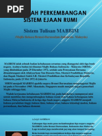 Sistem Ejaan Wilkinson | PDF