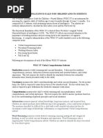 WISC IV Sample Test Report | PDF | Wechsler Adult Intelligence Scale ...