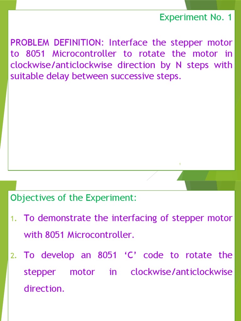 Stepper Motor | PDF | Electric Motor | Electrical Engineering