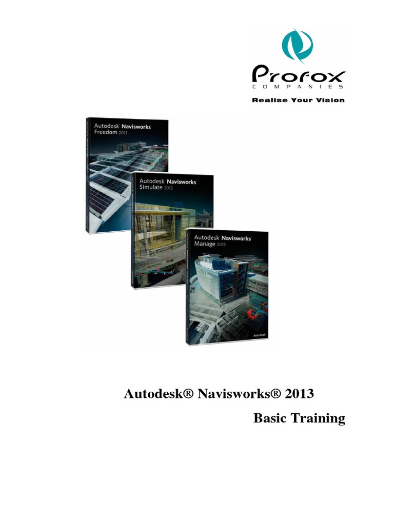 Navisworks 2013 Basic Training PDF | PDF | Rendering (Computer Graphics) | 3 D Modeling
