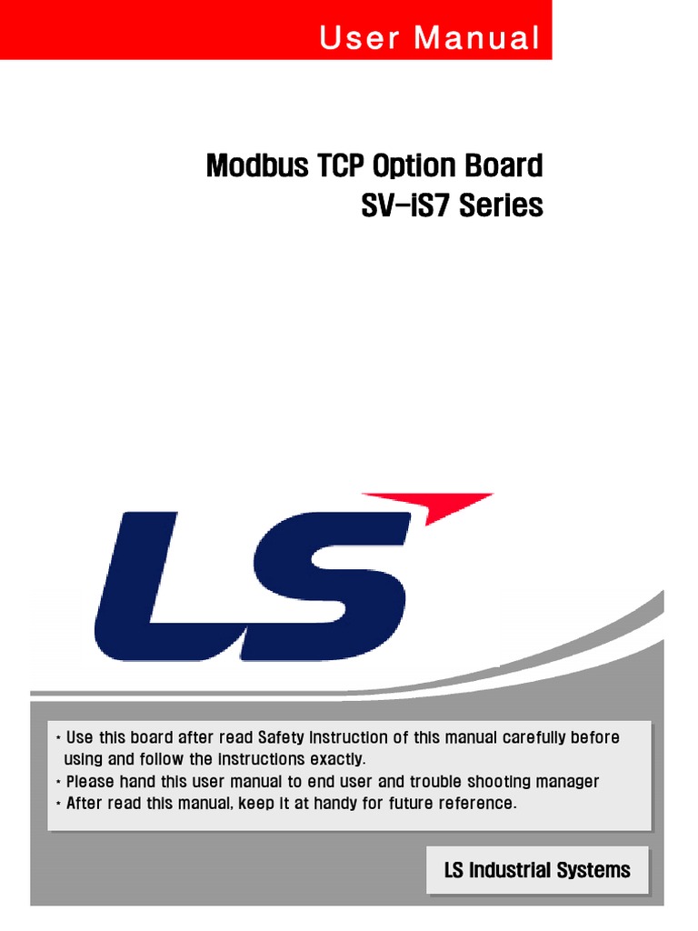 Is7 - User Manual - ModbusTCP - V1.00 - 090113 - EN | PDF | Transmission Control Protocol ...