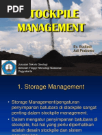 Maksud, Fungsi Dan Tujuan Stockpile | PDF