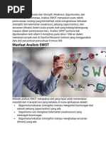 18 - Contoh Grafik Analisis SWOT | PDF