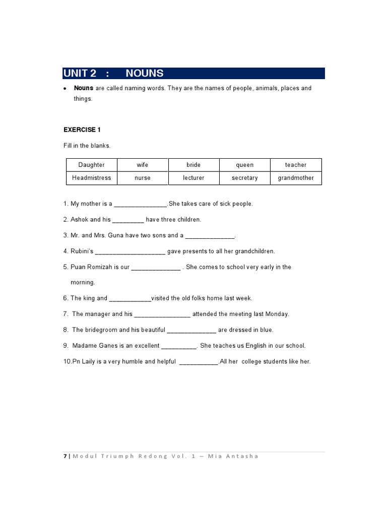 Nouns and Proper Nouns | PDF | Grammatical Gender | Language Mechanics