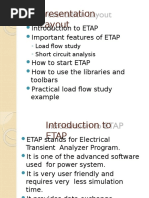ETAP Training Modules | PDF