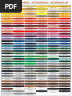 Hempel Ral Colour Card | PDF | Blue | Green