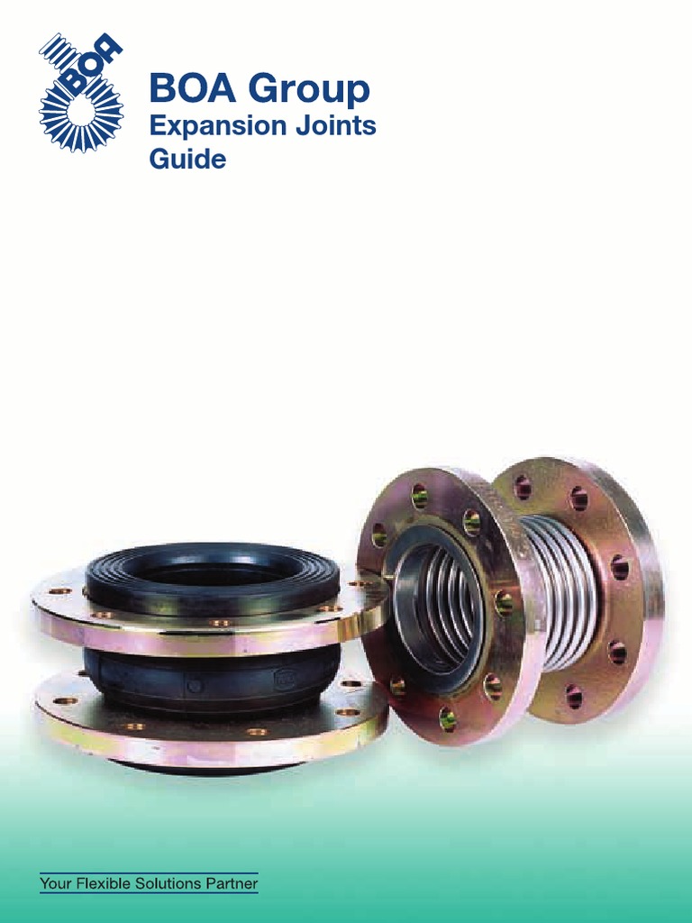 BOA Expansion Joints Guide PDF | PDF | Leak | Pipe (Fluid Conveyance)