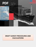 General Draft Survey - Excel Format | PDF | Technology & Engineering