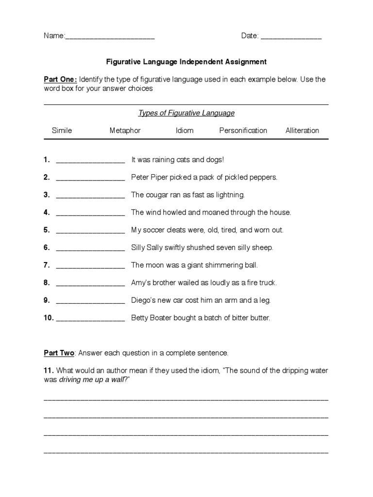 Figurative Language Identification | PDF | Linguistics | Semiotics