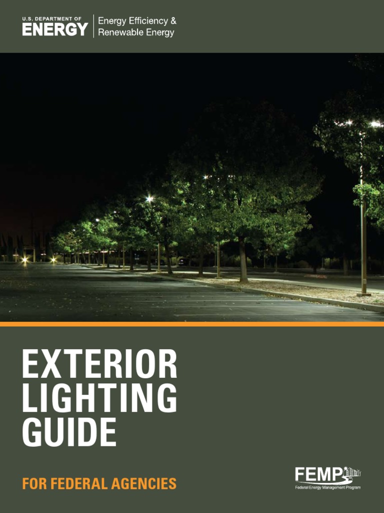 2010 DOE FEMP Exterior Lighting Guide | PDF | Lighting | Color