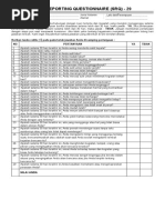 Interpretasi SRQ 20 Dan SDQ | PDF