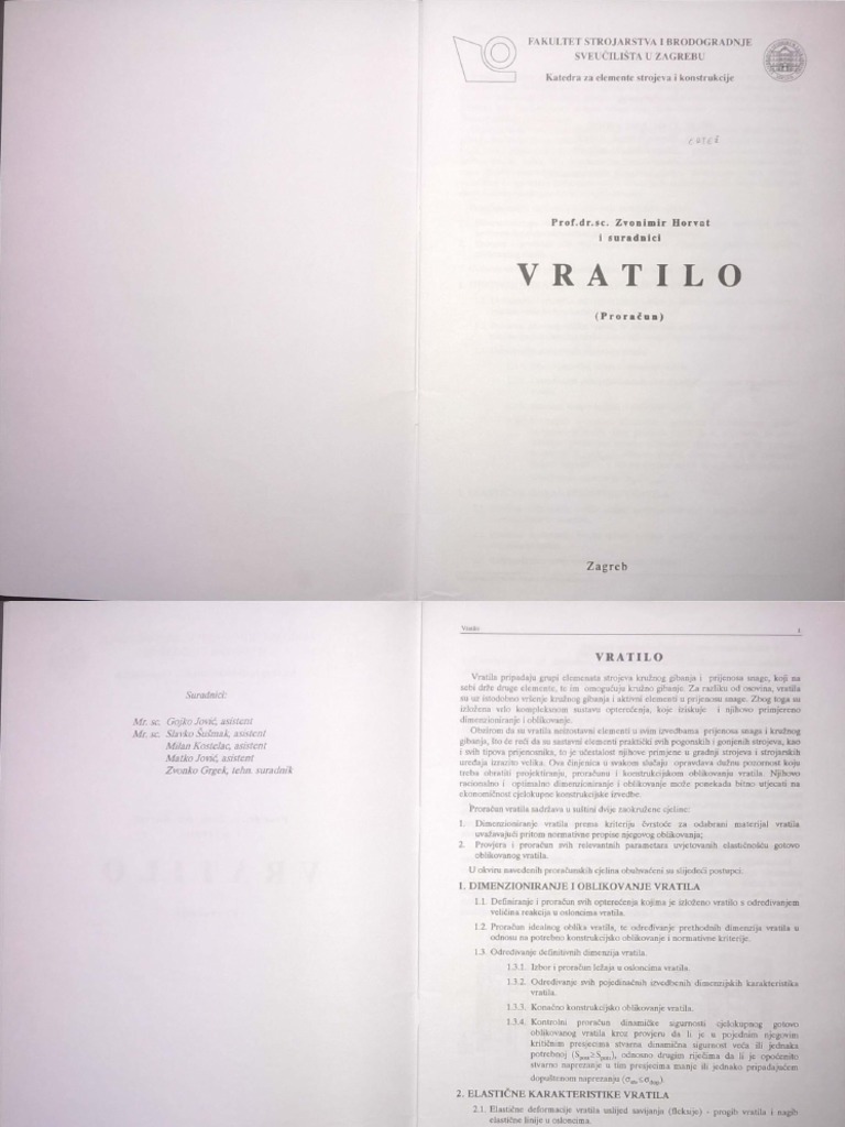 Z Horvat Vratilo PDF | PDF