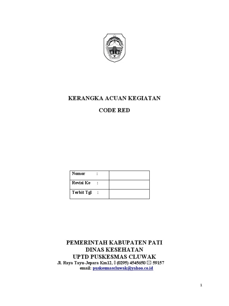 Kak Code Red | PDF