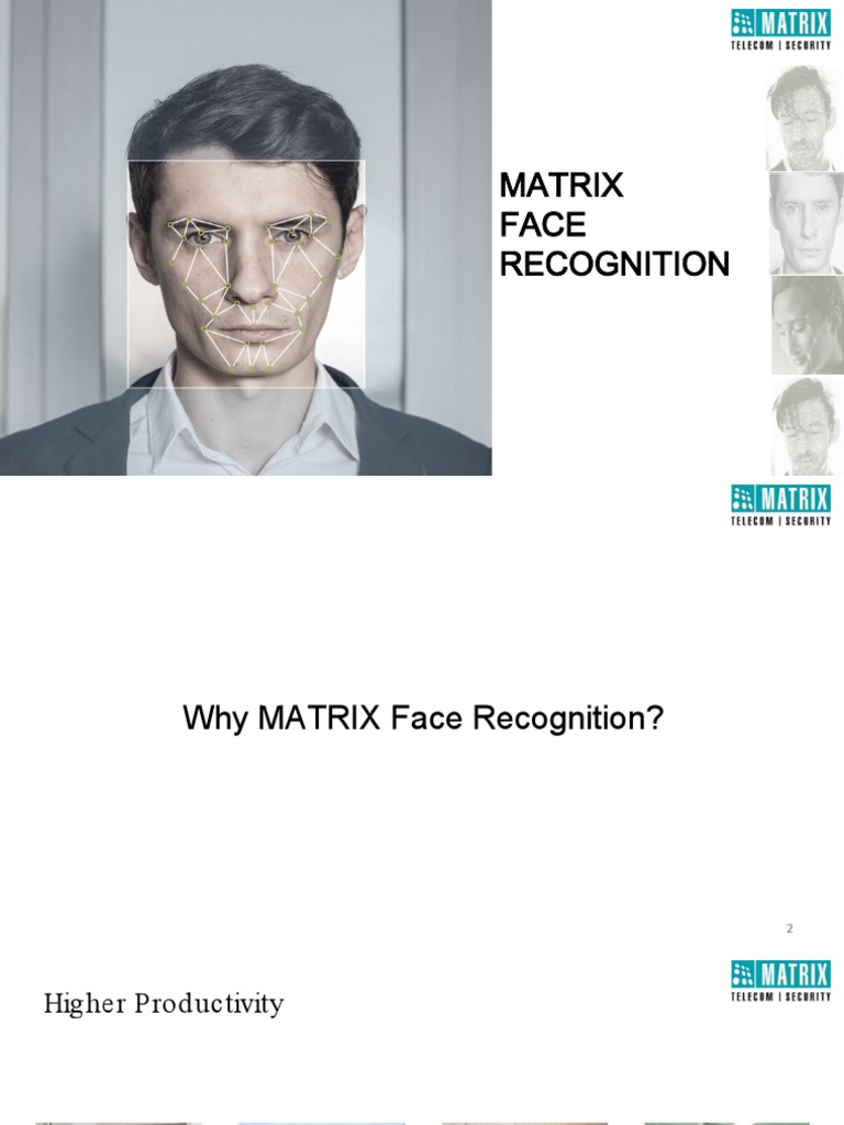 Matrix Presentation COSEC Face Recognition PDF | PDF | Deep Learning ...