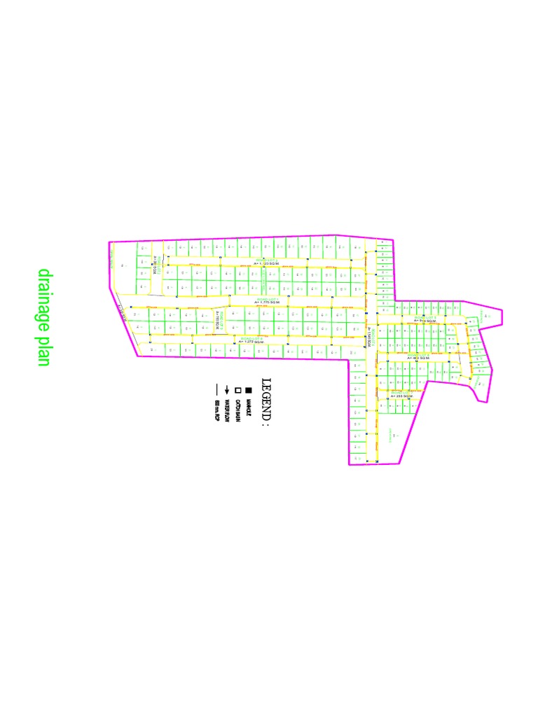 Drainage Plan Sample | PDF