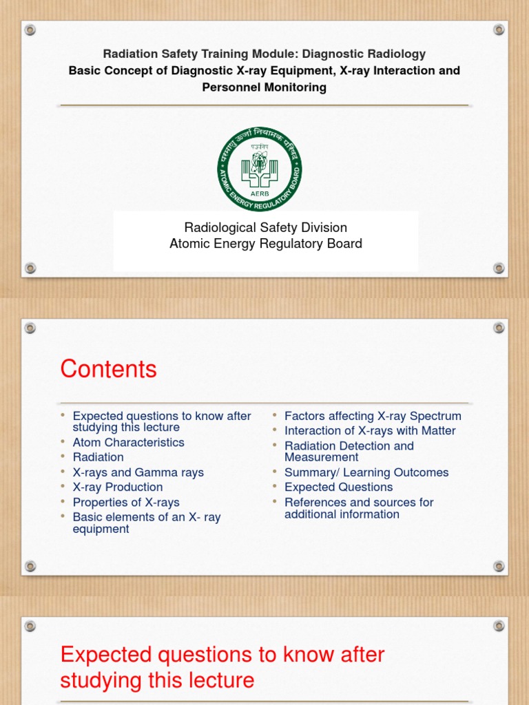 1 Basic Concepts of Diagnostic X Ray Equipment PDF | PDF | X Ray ...