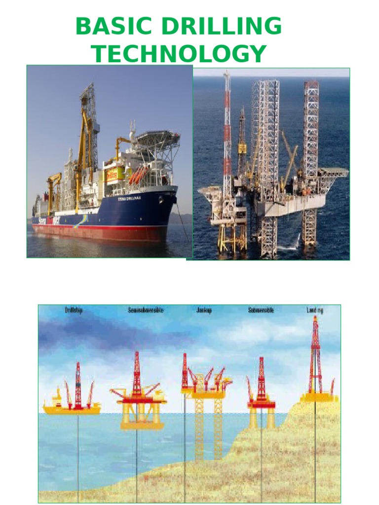 Basic Drilling Technology | Download Free PDF | Offshore Drilling | Oil Well
