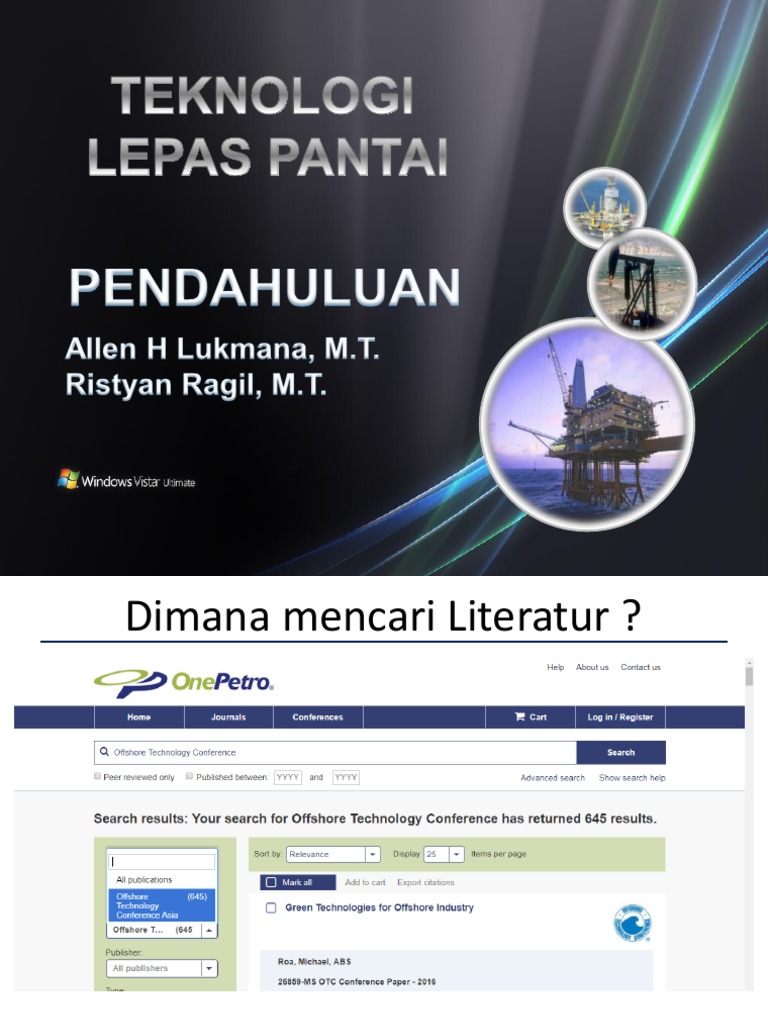 Sejarah dan Jenis Platform Pemboran Offshore | PDF
