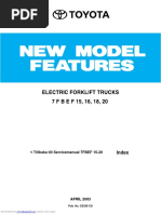 Toyota Electric Forklift 8FBCU20 32 - 8FBCHU25 Repair Manual | PDF ...