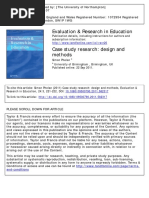 Case Studies: Robert Stake | PDF | Case Study | Qualitative Research