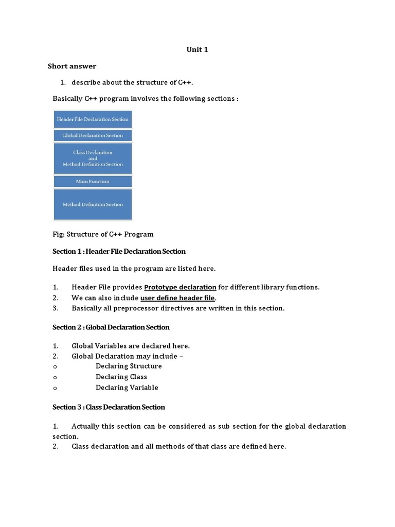 Oops Short Answer Questions | PDF | Constructor (Object Oriented ... Oops Short Answer Questions | PDF | Constructor (Object Oriented ...