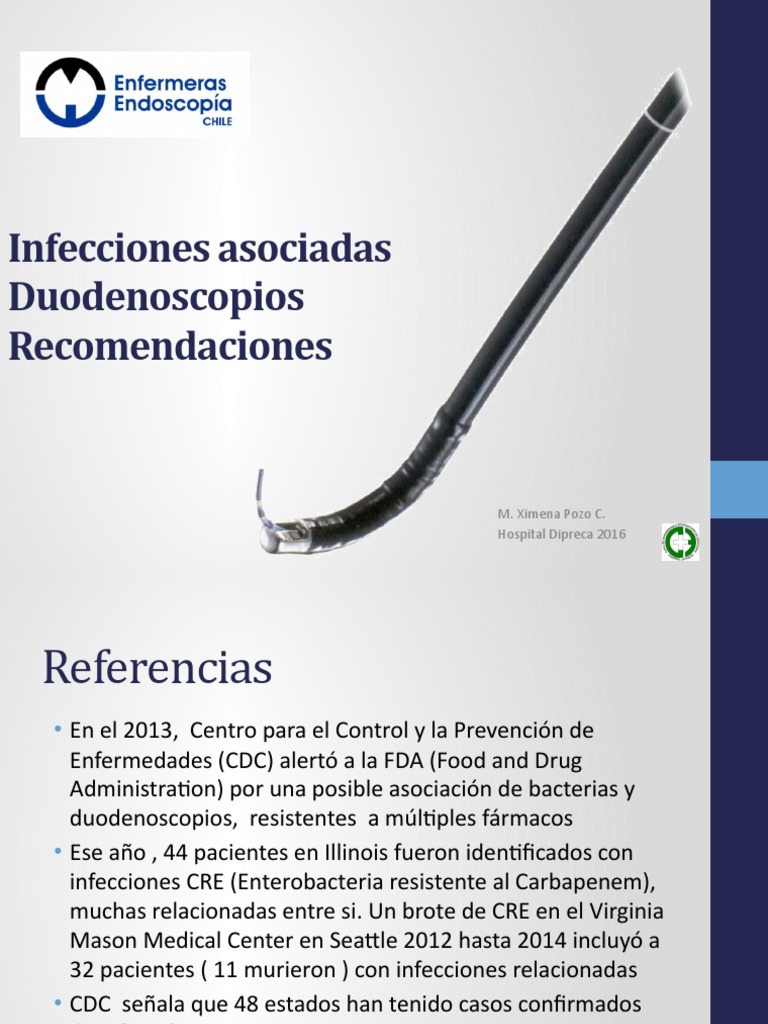 Duodenoscopio | PDF | Administración de Alimentos y Drogas | Endoscopia