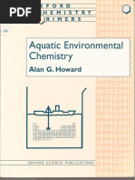 Water Chemistry PDF | PDF