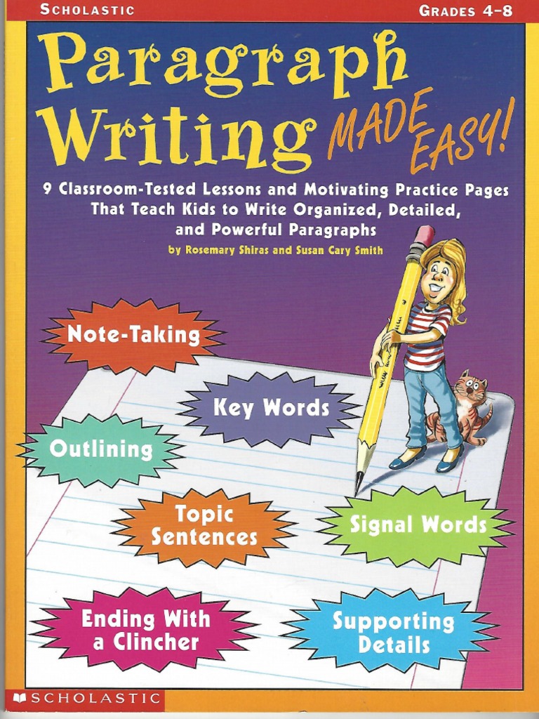 Paragraph Writing Made Easy (Grades 4 - 8) by Rosemary Shiras, Susan ...