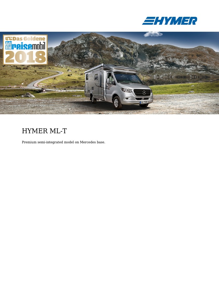 Hymer ML-T | PDF | Anti Lock Braking System | Motor Vehicle