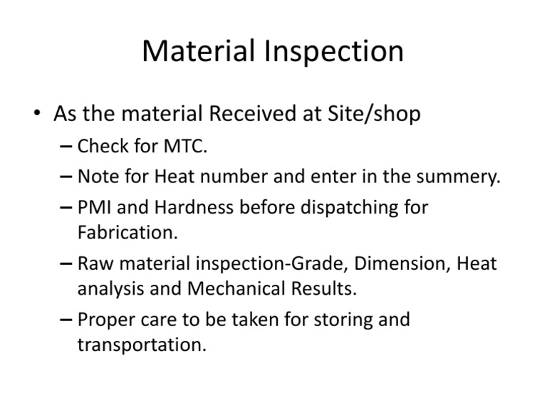 p91 Material Inspection PDF | PDF