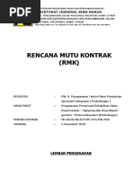 CONTOH RMK. (Rencana Mutu Konstruksi) | PDF | Bisnis | Komputer