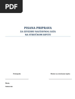 Primjer Izjave | PDF