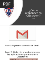 Tutorial - Subir Tareas A Classroom | PDF