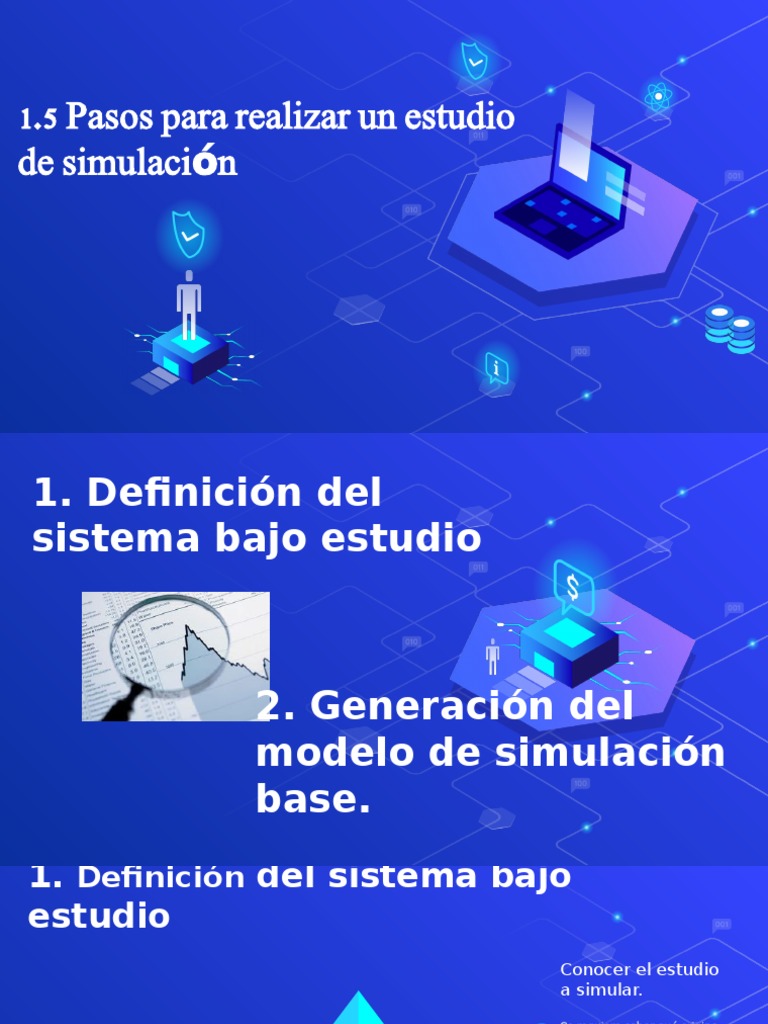 1.5 Pasos para realizar un estudio de simulación | Simulación | Ciencia ...