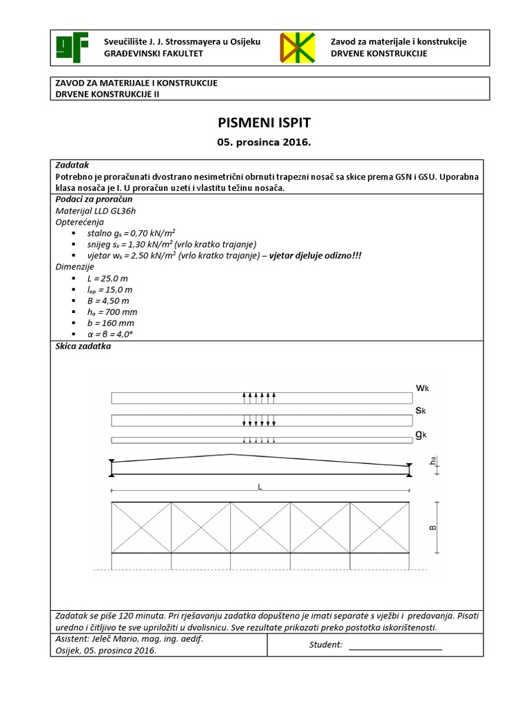 Ispit 05.12.2016. | PDF