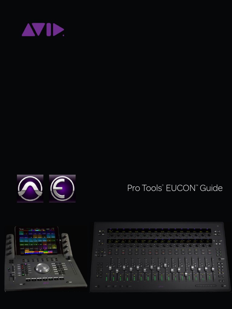 Pro Tools - EUCON - Guide - v19.5 PDF | PDF | Control Key | Computer Keyboard