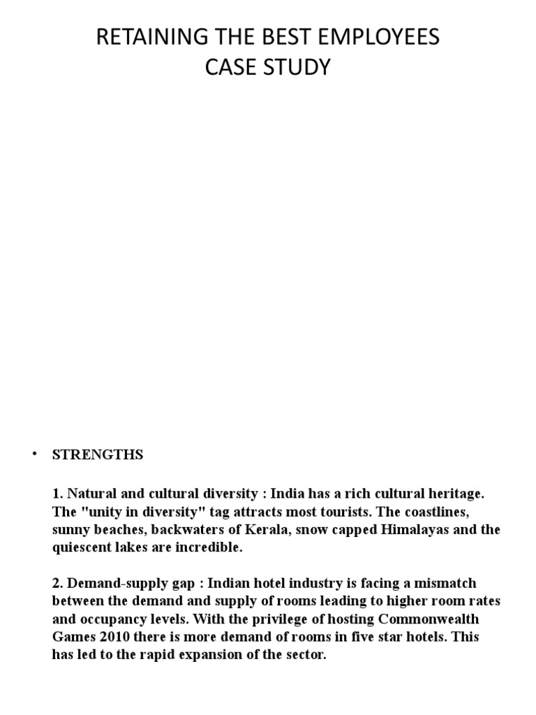 Retaining The Best Employees Case Study | PDF | Motivation | Motivational