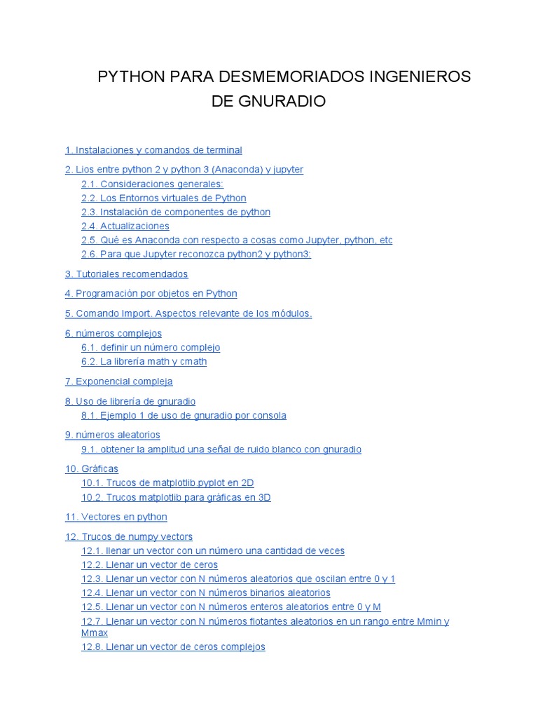 Manual Python Para Desmemoriados Pdf Pdf Estructura De Datos De