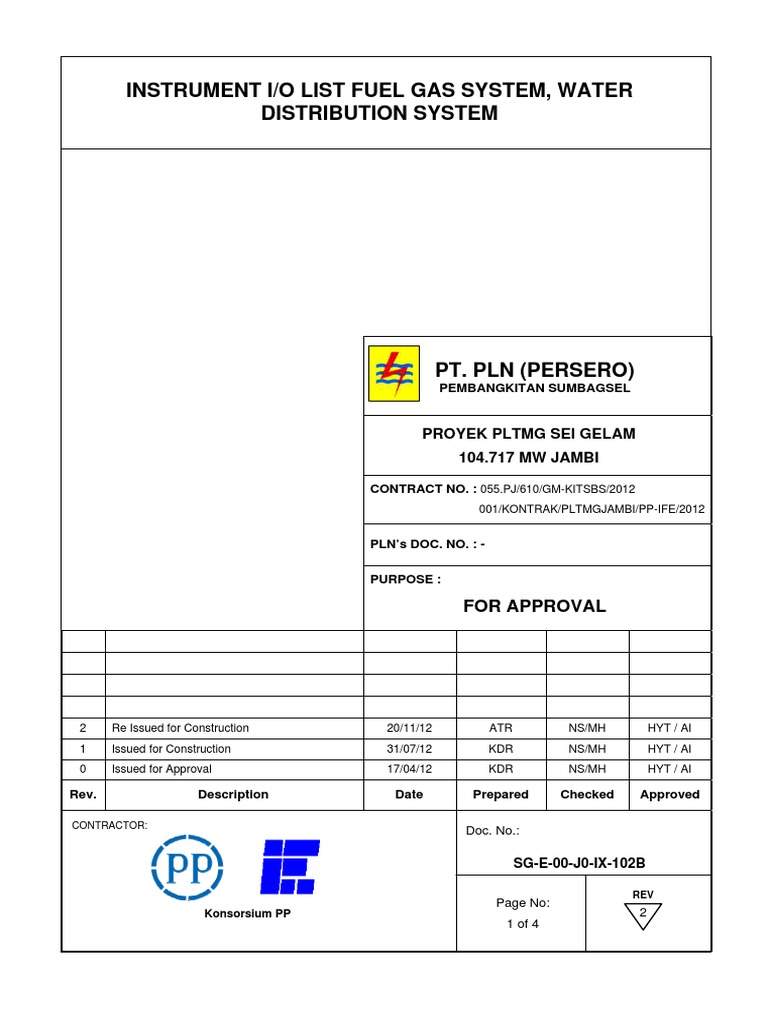 Io List | PDF | Mechanical Engineering | Electrical Engineering