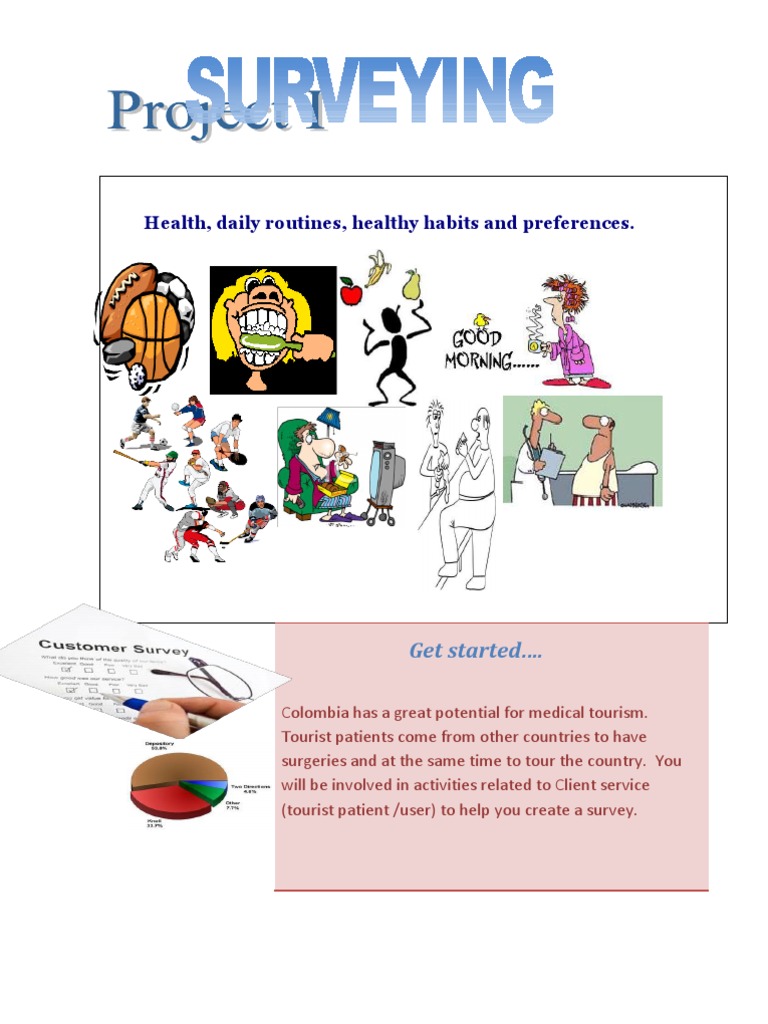 Health, Daily Routines, Healthy Habits and Preferences.: Get Started ...