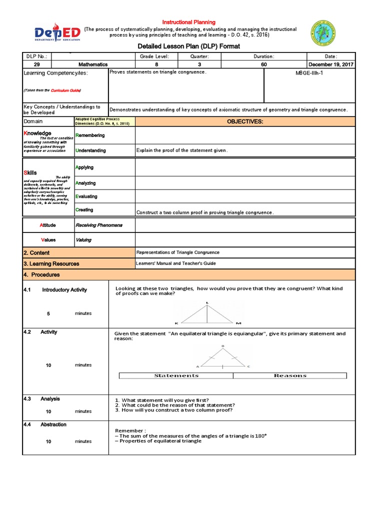 DLP 29 | PDF | Mathematical Proof | Triangle
