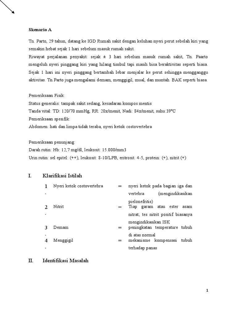 Tutorial Skenario A Blok 18 | PDF
