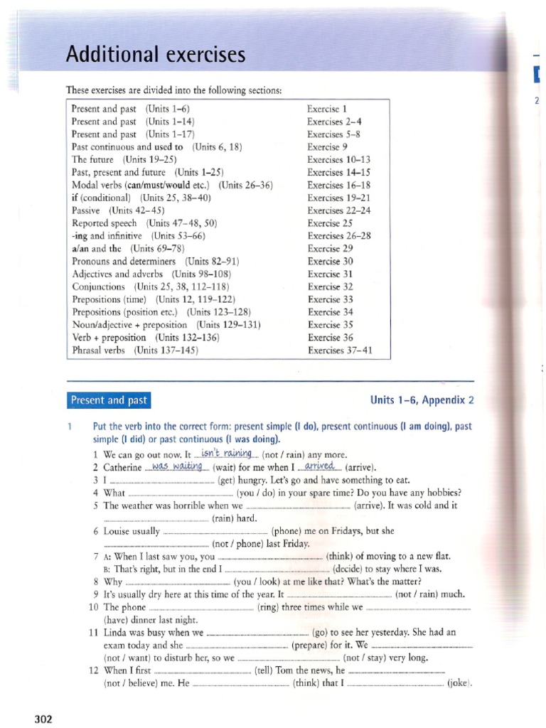 Ejercicios Presente Simple Y Pasado Simple Pdf